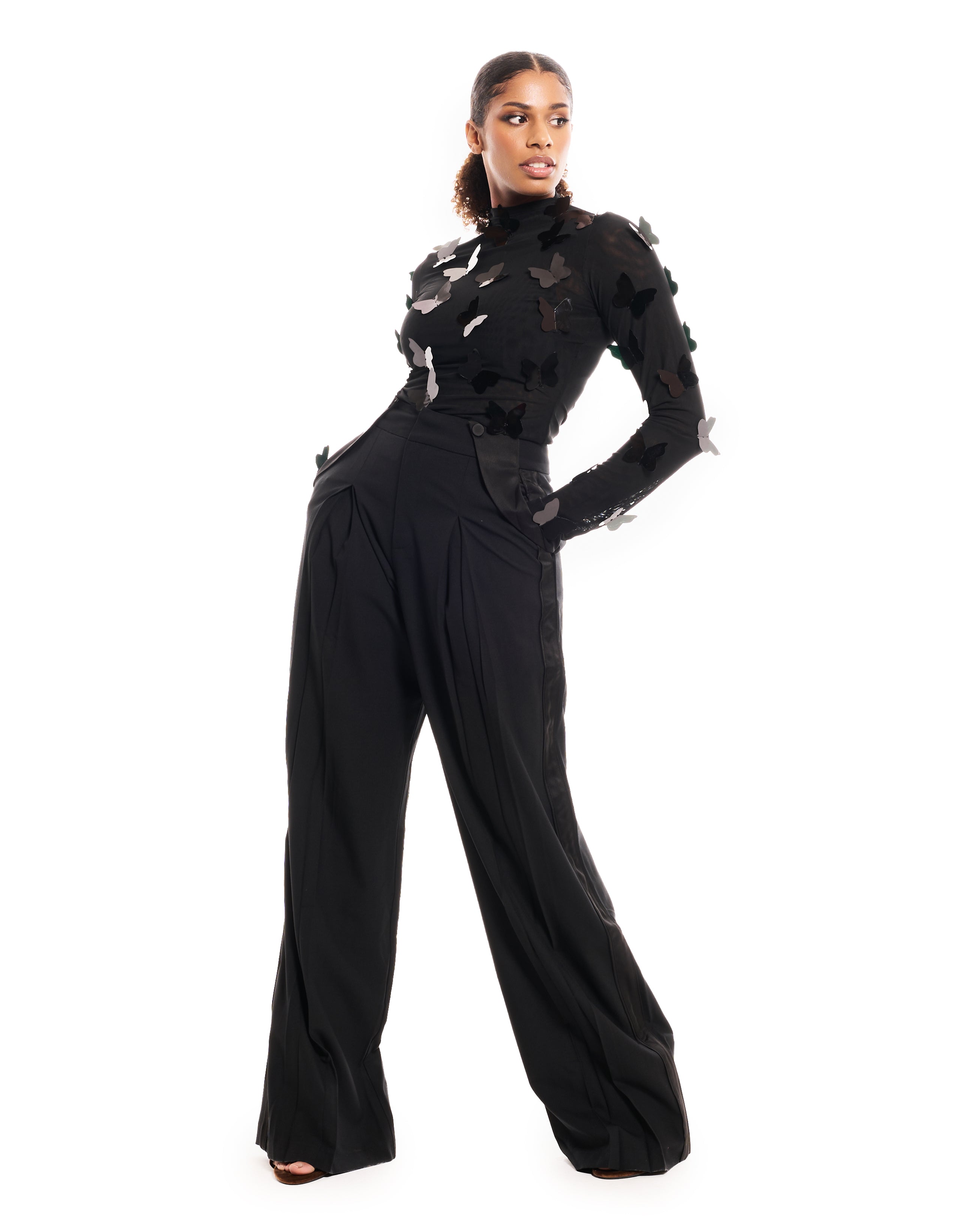 Labo Top Noir X Alaia Pants – IMAD EDUSO